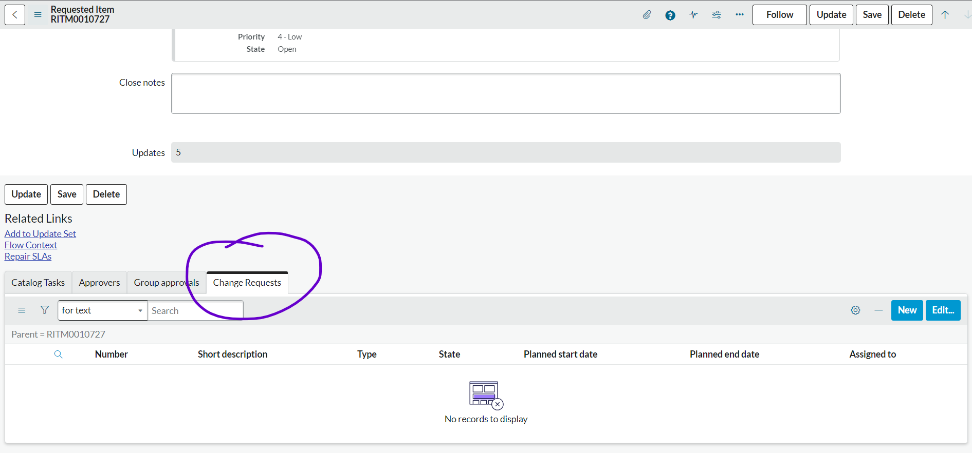 Solved: How can I auto populate a Related List with a Reco... - ServiceNow Community